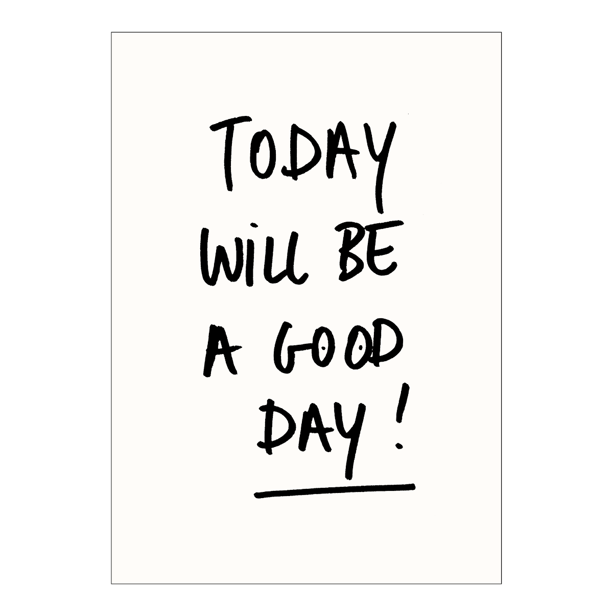 poster good day A4 – helen b