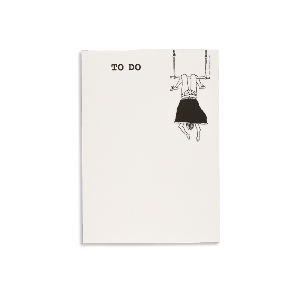 Blocnote trapeze girl – helen b